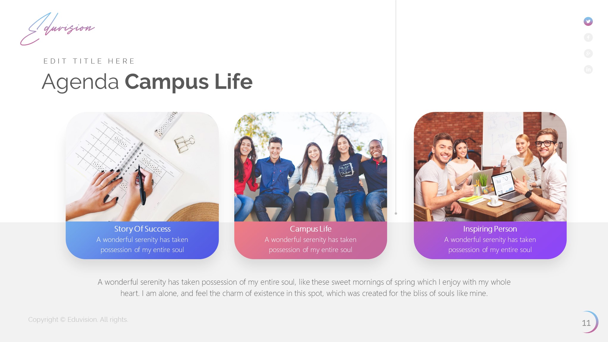 Eduvision - Education Powerpoint Template, Presentation Templates ...