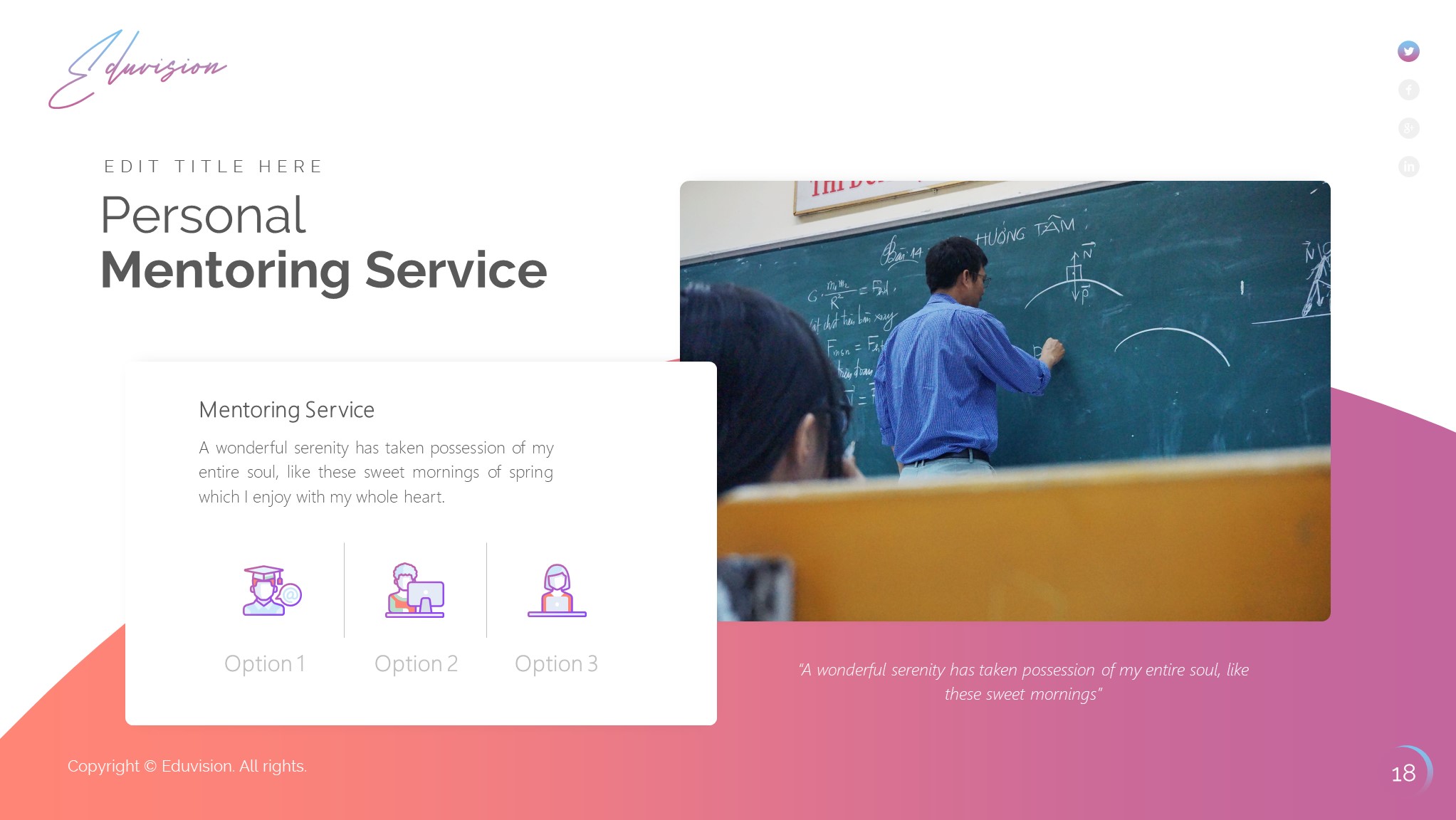 Eduvision - Education Powerpoint Template, Presentation Templates ...