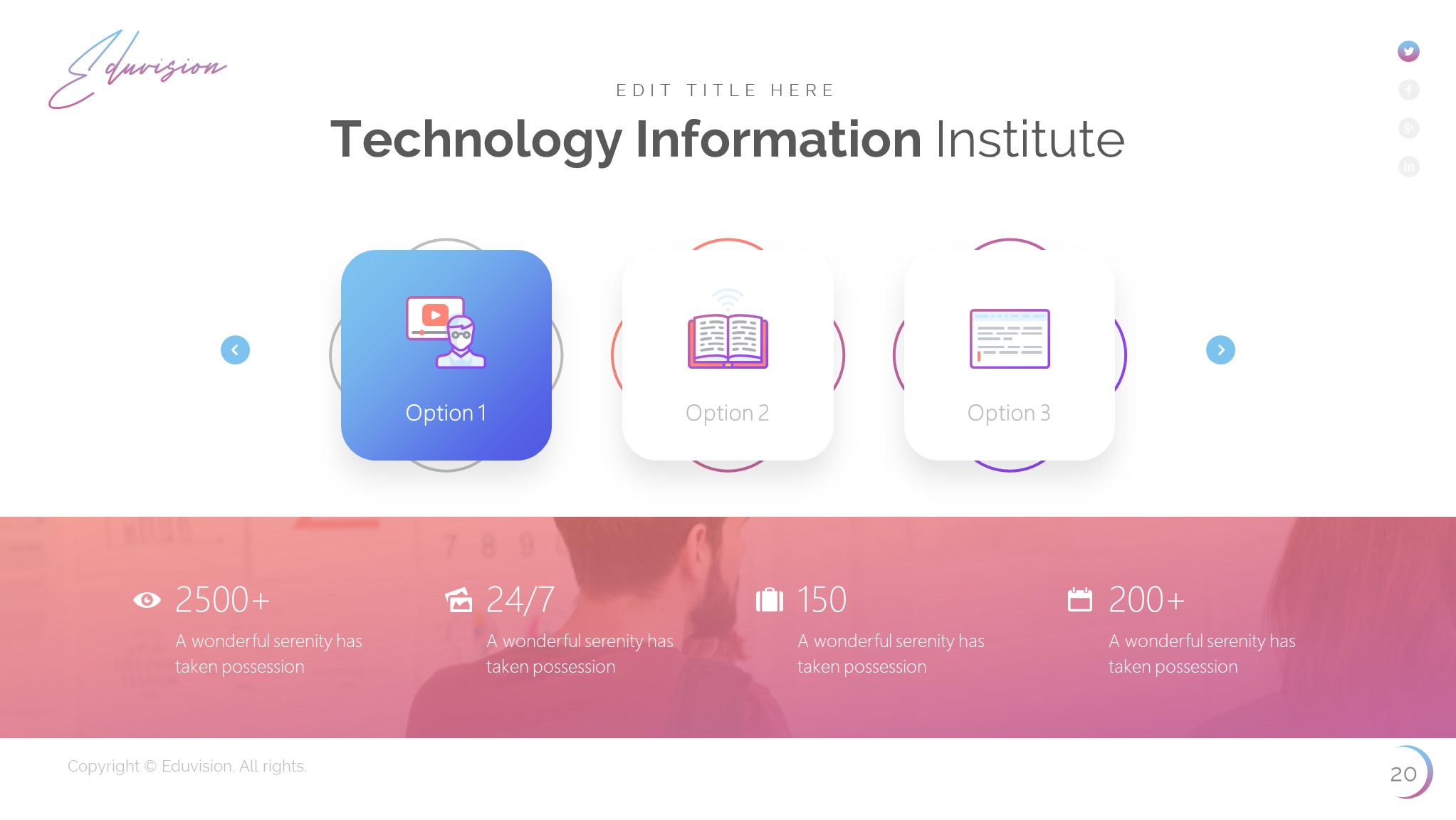 Eduvision - Education Powerpoint Template, Presentation Templates ...
