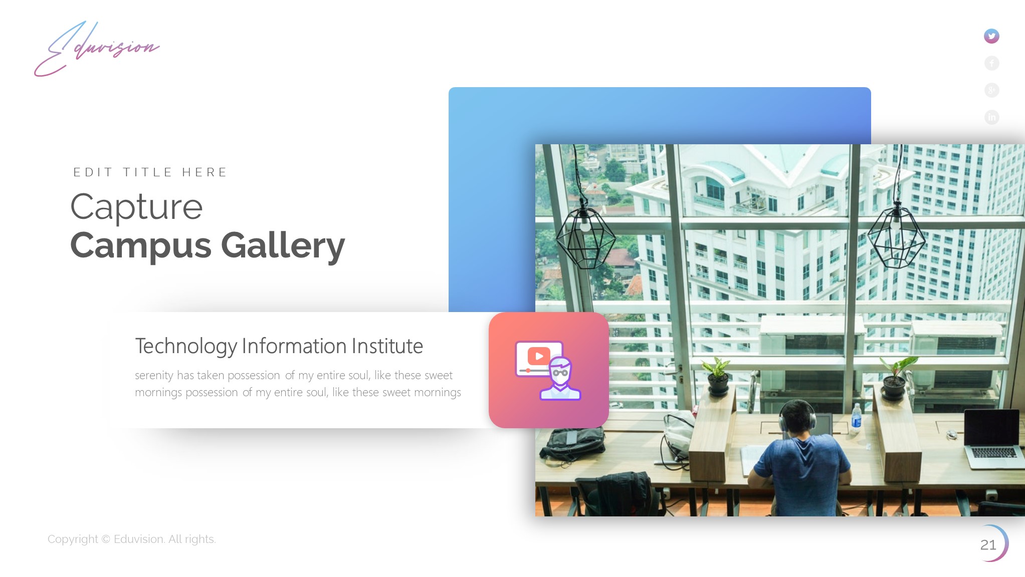 Eduvision - Education Powerpoint Template, Presentation Templates ...