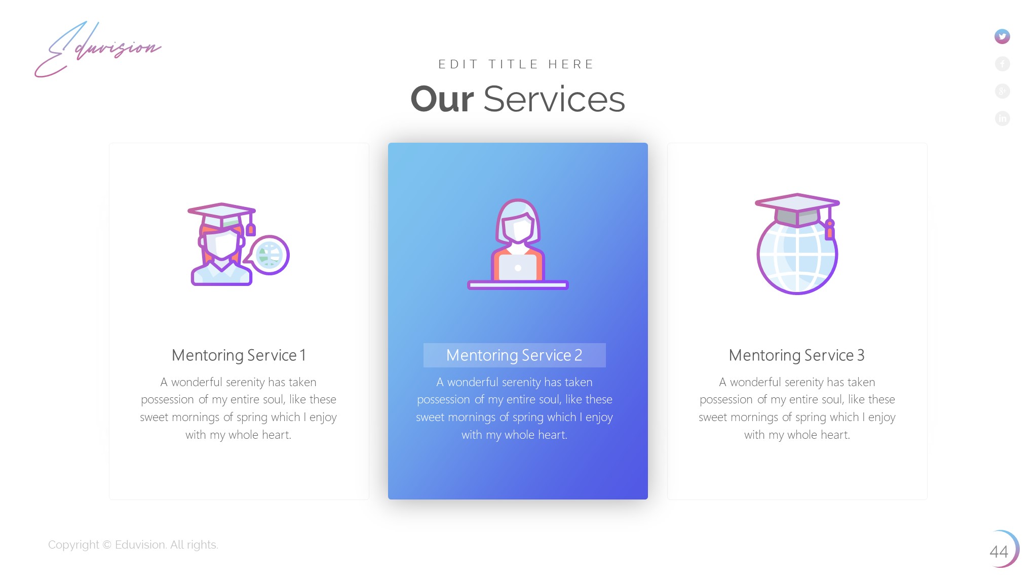 Eduvision - Education Powerpoint Template, Presentation Templates ...