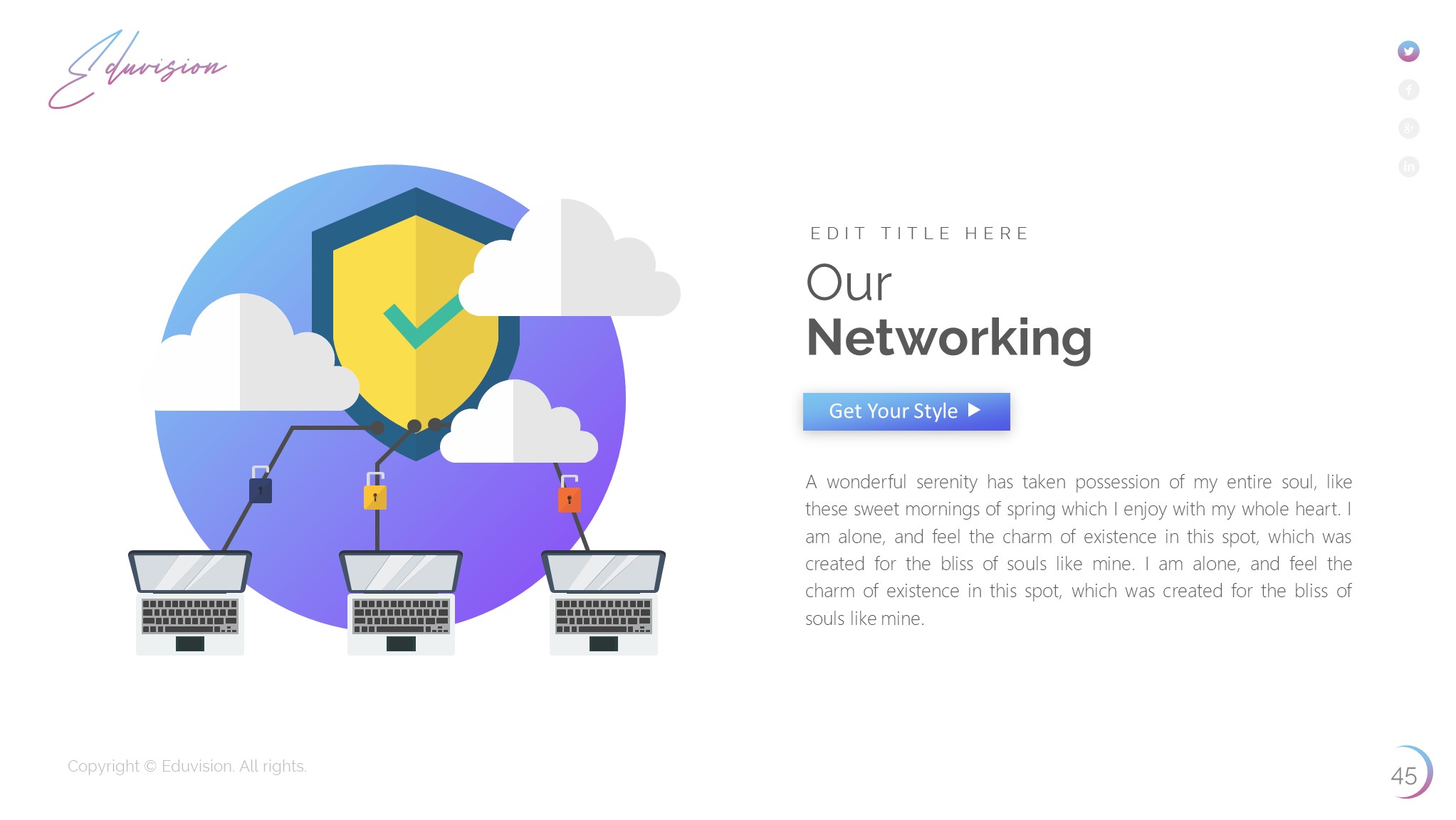 Eduvision - Education Powerpoint Template, Presentation Templates ...