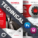 Technical Data Flyer Bundle Templates, Print Templates | GraphicRiver
