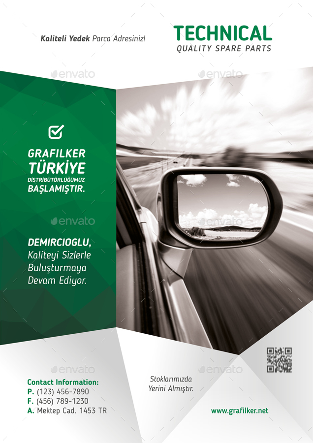 Technical Data Flyer Bundle Templates, Print Templates | GraphicRiver