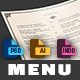 Menu, Print Templates | GraphicRiver