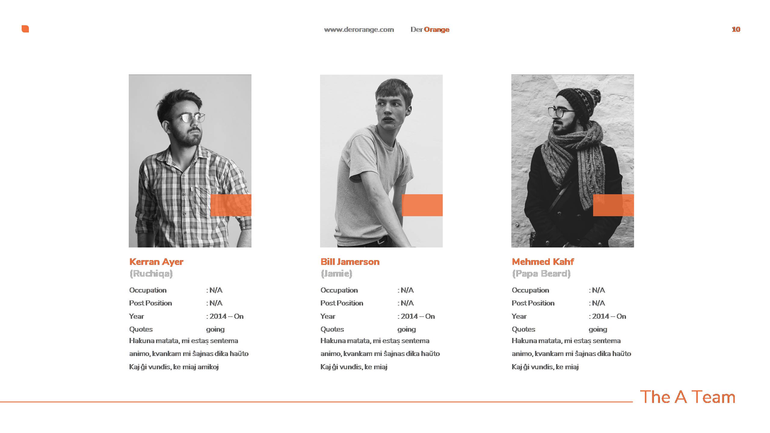 Der Orange Keynote, Presentation Templates | GraphicRiver