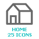 Home Mini Icon, Icons | GraphicRiver