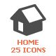 Home Filled Icon, Icons | GraphicRiver