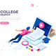 College Web Page Banner Template, Vectors | GraphicRiver