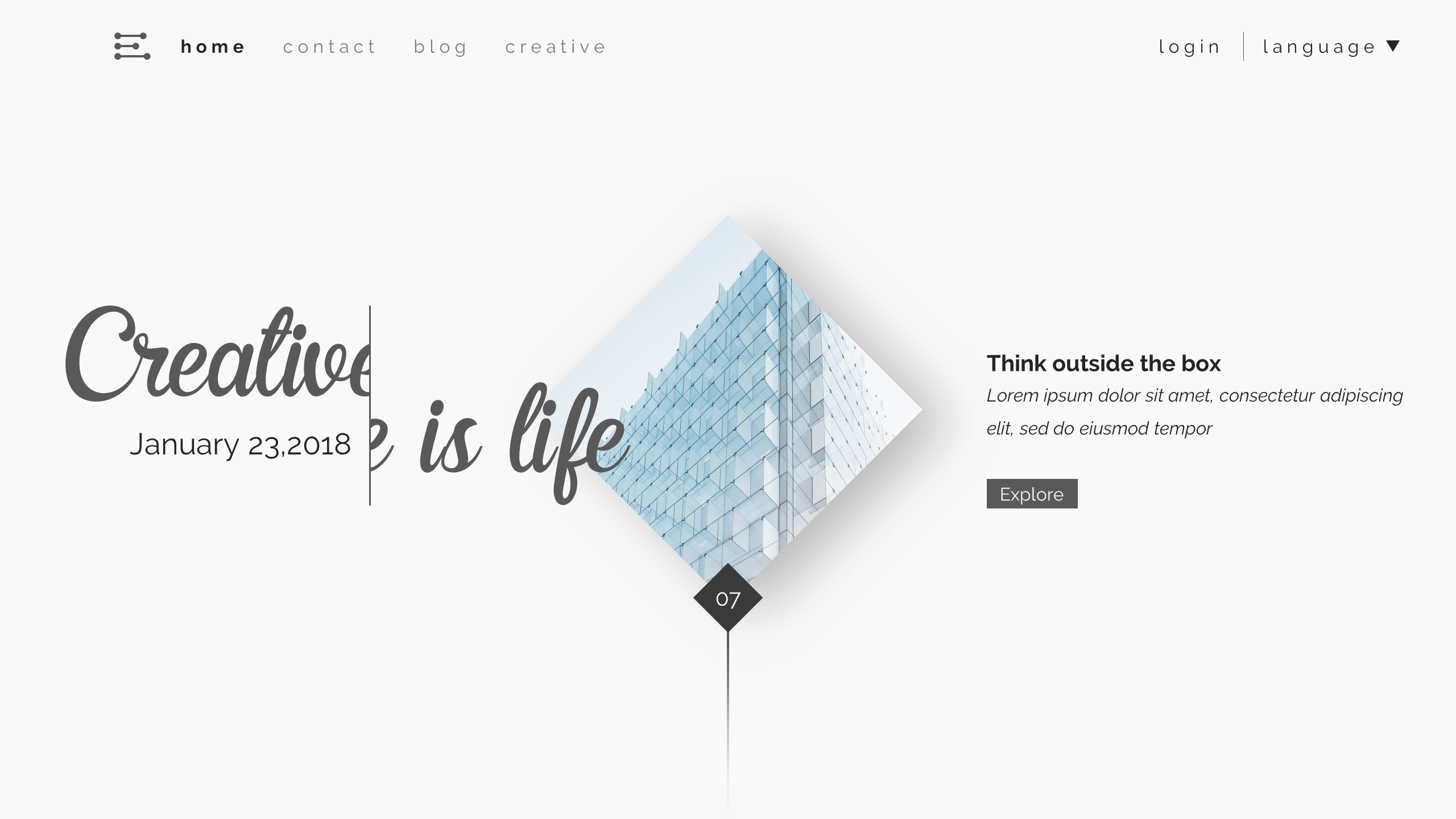 Simple Minimal Powerpoint Template, Presentation Templates | GraphicRiver