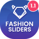 Fashion Sliders - 10 PSD, Web Elements | GraphicRiver