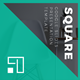 Square Multipurpose Google Slides Template, Presentation Templates