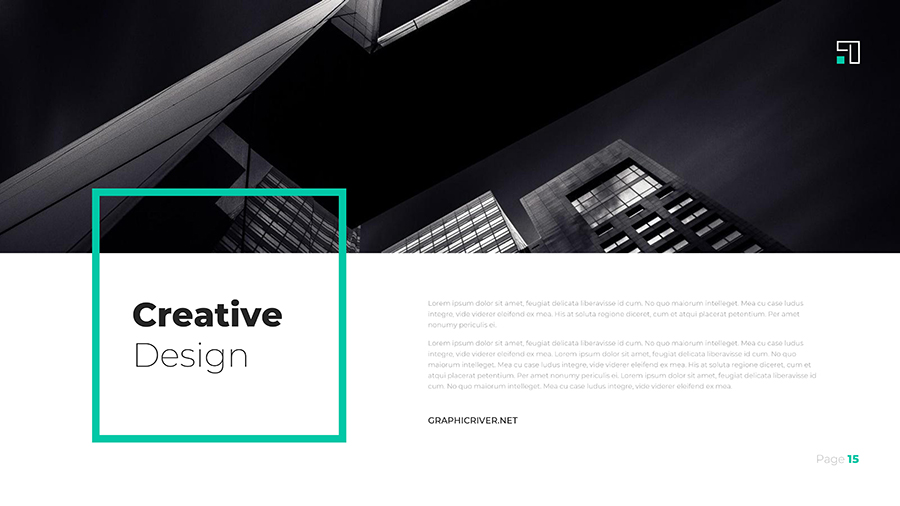 Square Multipurpose Google Slides Template, Presentation Templates