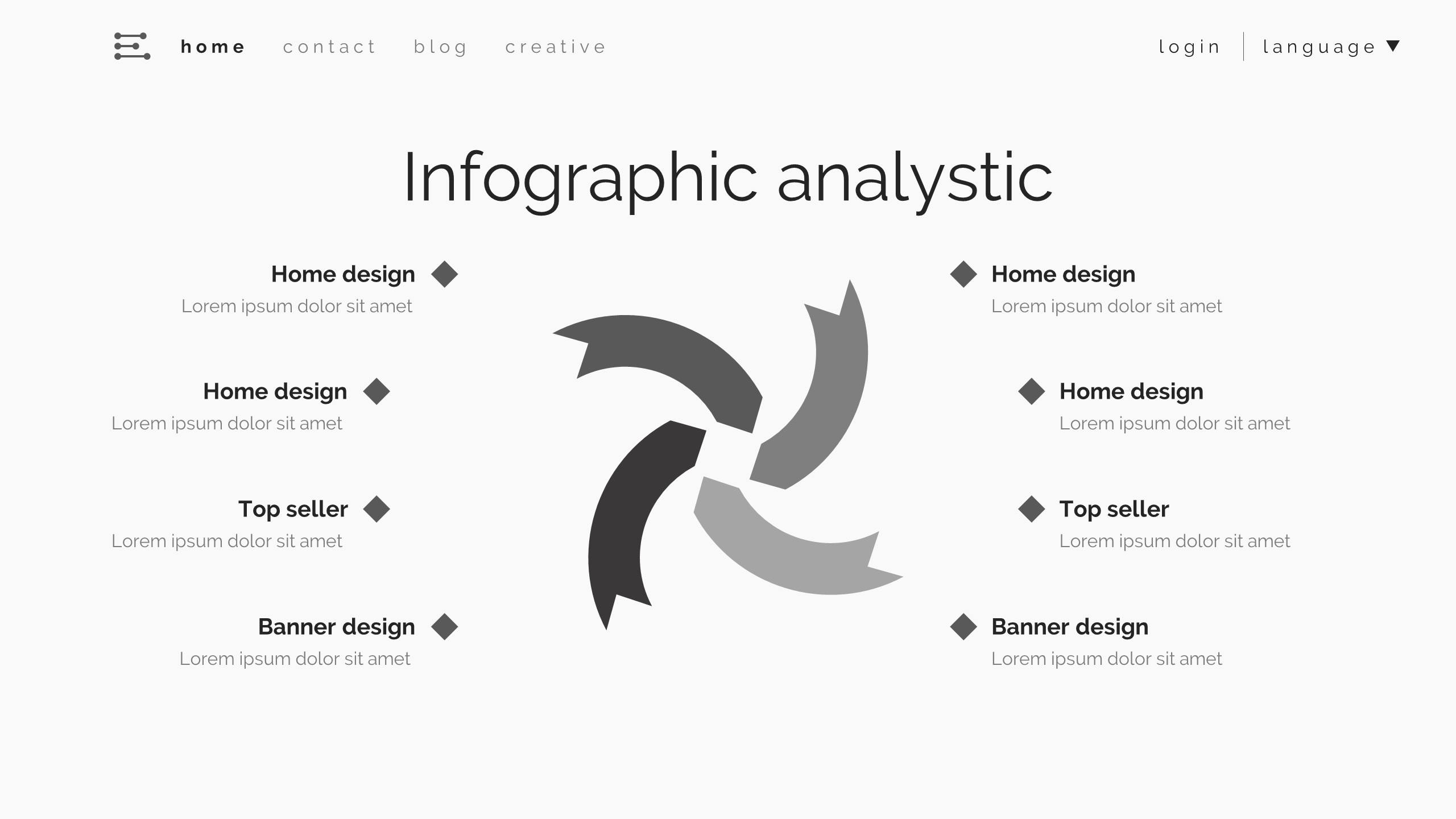 Simple Minimal Google Slide Template, Presentation Templates | GraphicRiver