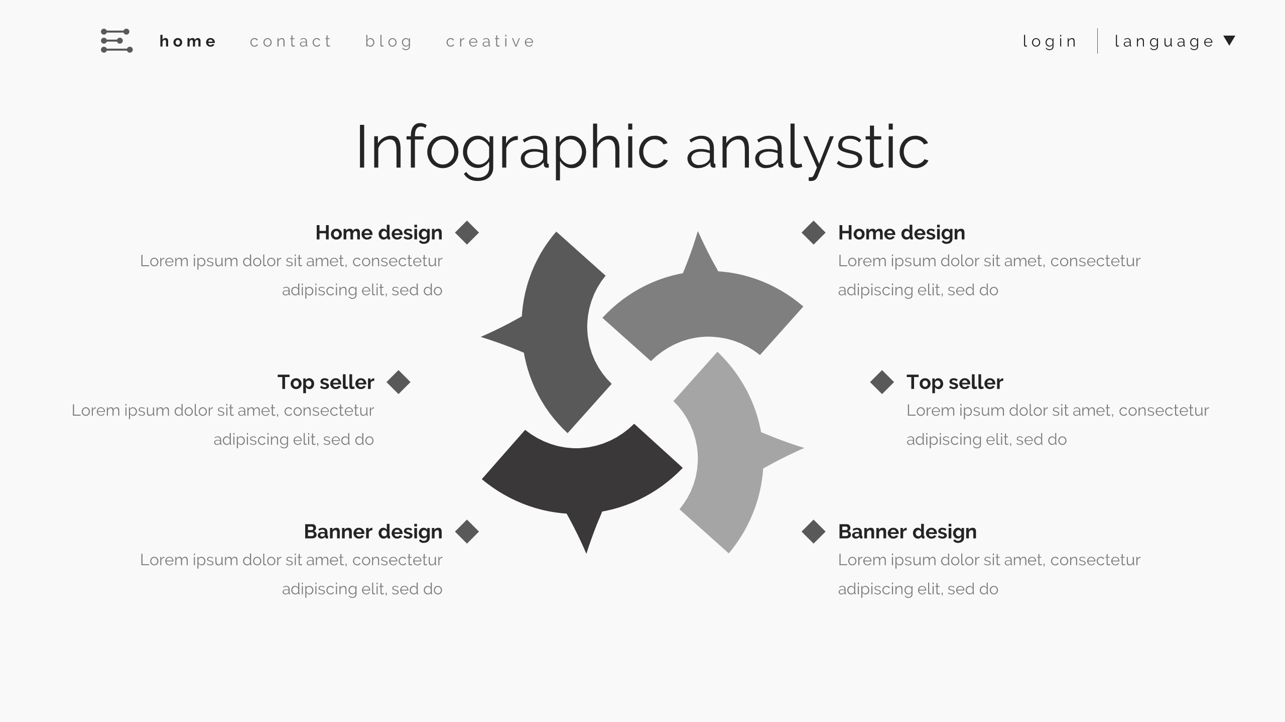 Simple Minimal Google Slide Template by 69slides | GraphicRiver
