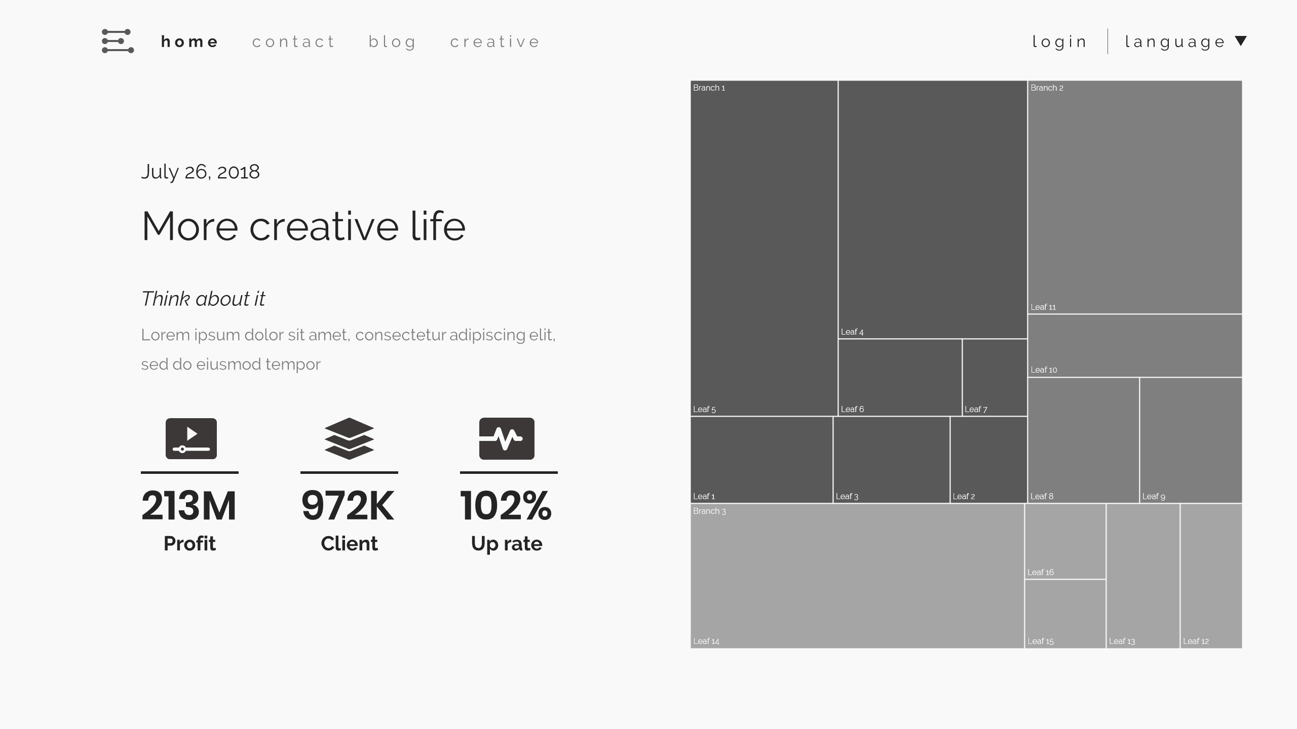 Simple Minimal Google Slide Template, Presentation Templates | GraphicRiver