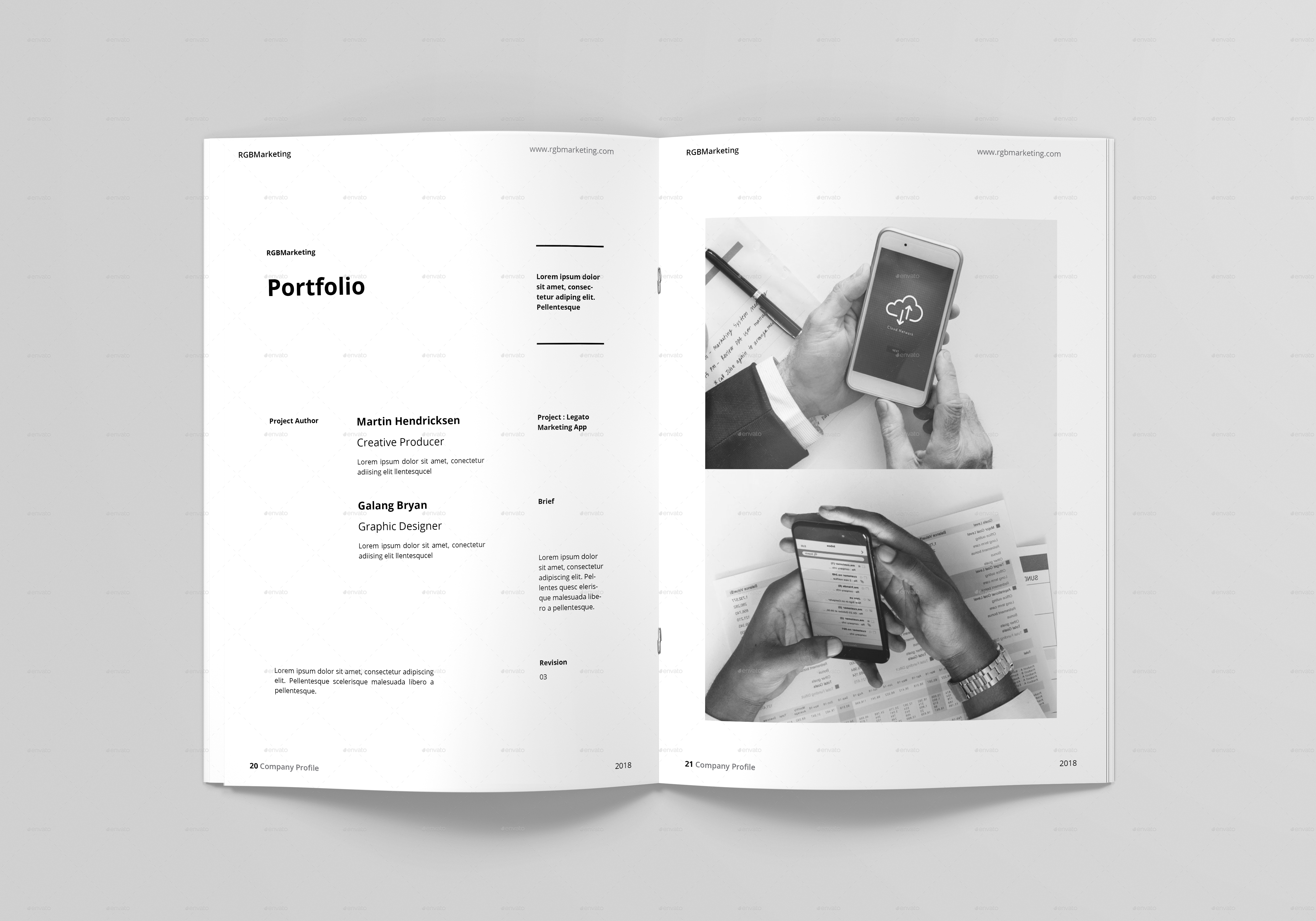 Marketing Company Profile, Print Templates | GraphicRiver