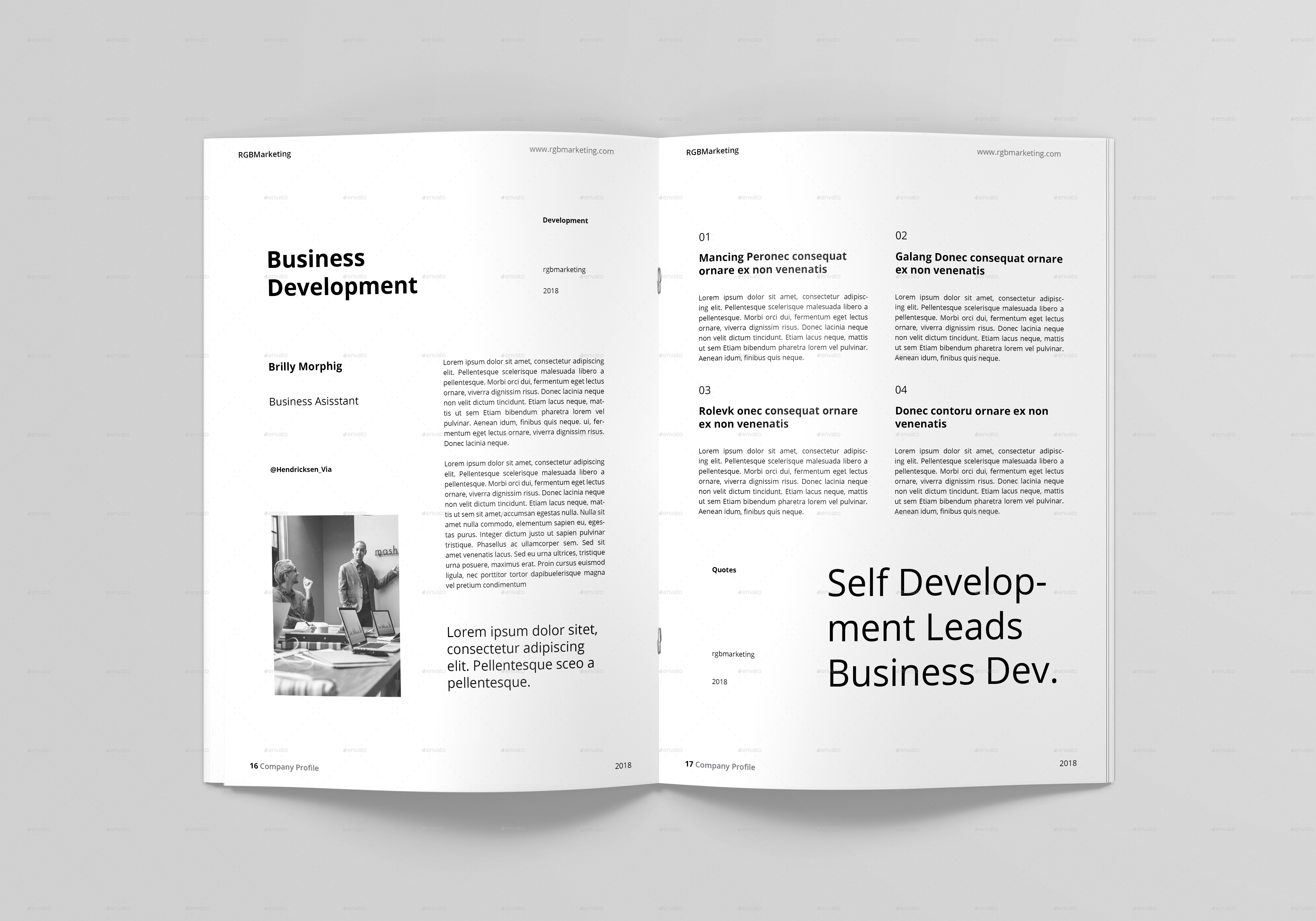 Marketing Company Profile, Print Templates | GraphicRiver