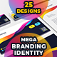 Colorful Mega Branding Identity, Print Templates | GraphicRiver