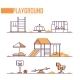 Set of Playground Elements - Modern Vector, Vectors | GraphicRiver