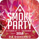 Smoke Party Poster / Flyer, Print Templates | GraphicRiver