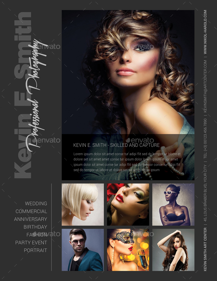 Photography Flyer, Print Templates | GraphicRiver