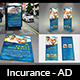 Insurance Advertising Bundle, Print Templates | GraphicRiver