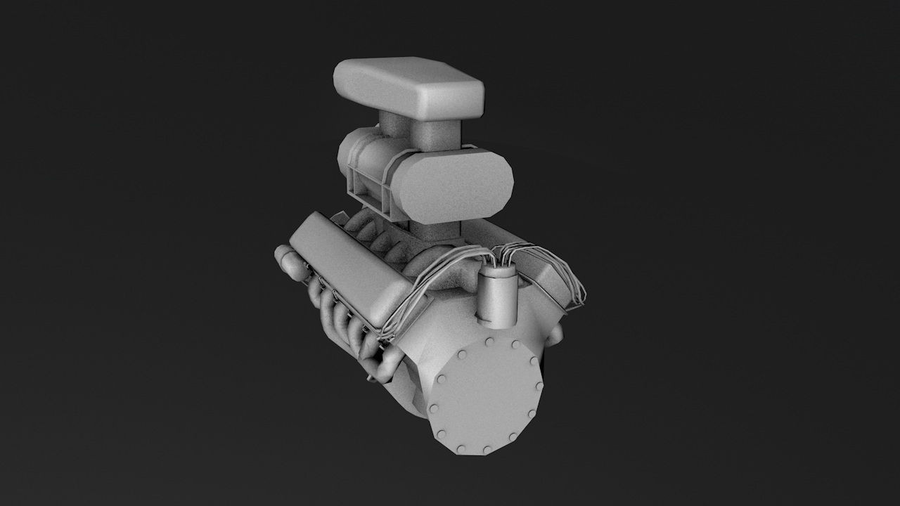 Turbo engine 3D Model by LaythJawad | 3DOcean