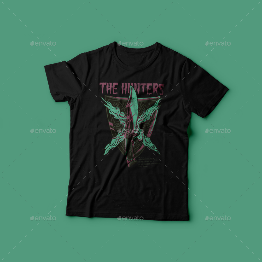 The Hunter T-Shirt Design, T-Shirts | GraphicRiver