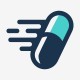 Fast Medicine Capsule Delivery Logo, Logo Templates | GraphicRiver