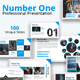 Number One Google Slides Presentation Template, Presentation Templates