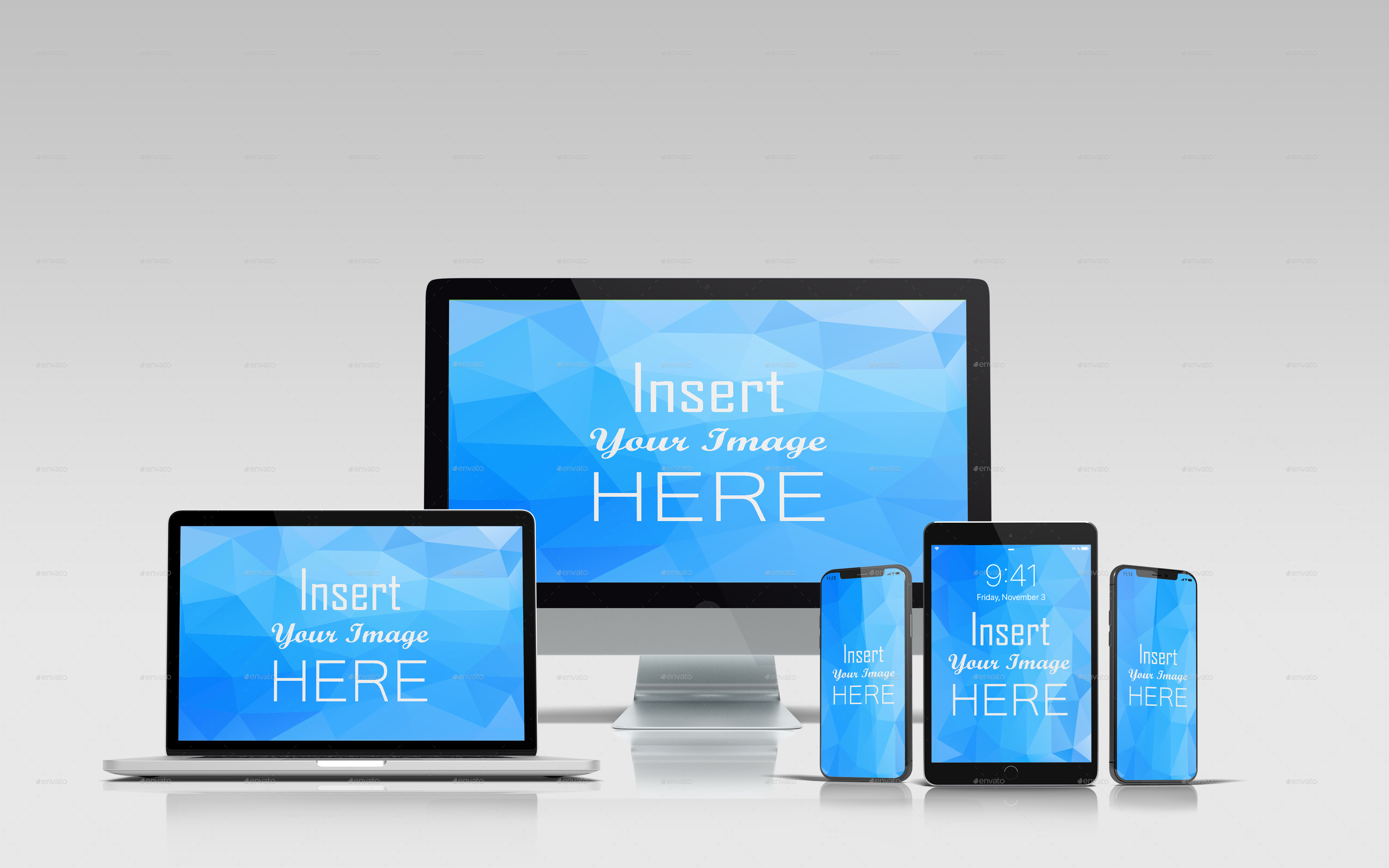 Multi Devices Responsive Website Mockup Vol. 2, Graphics | GraphicRiver