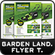 Garden Landscape Flyer Template, Print Templates | GraphicRiver