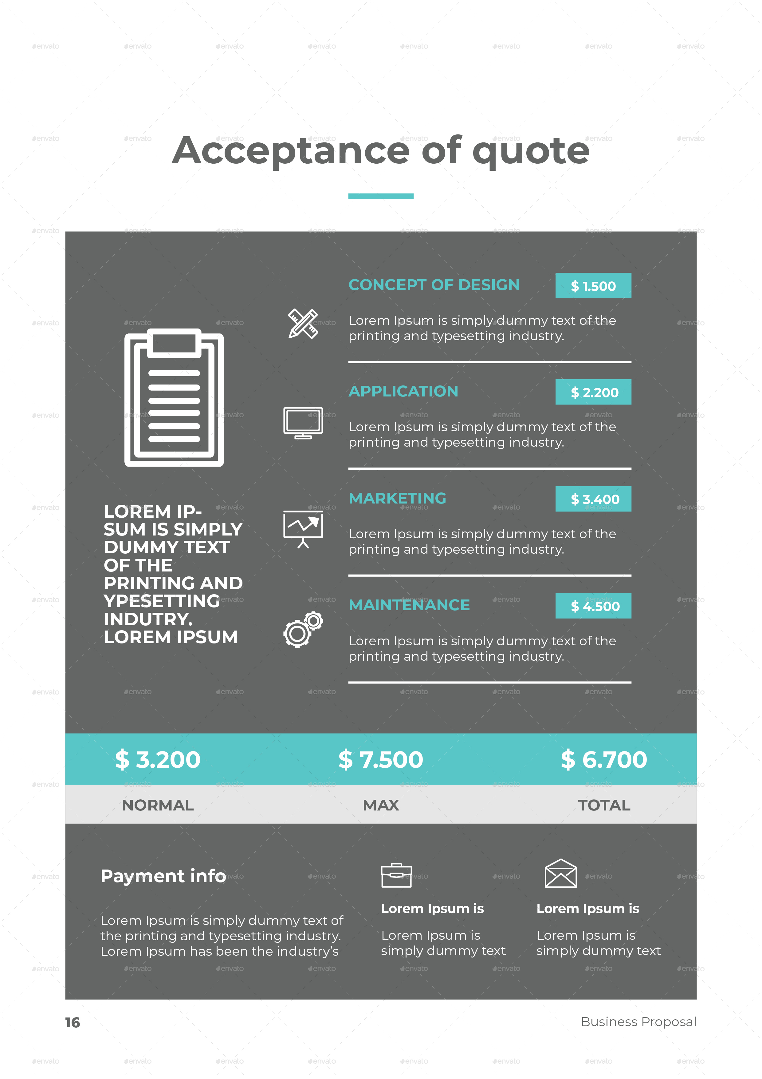 The Proposal, Print Templates | GraphicRiver