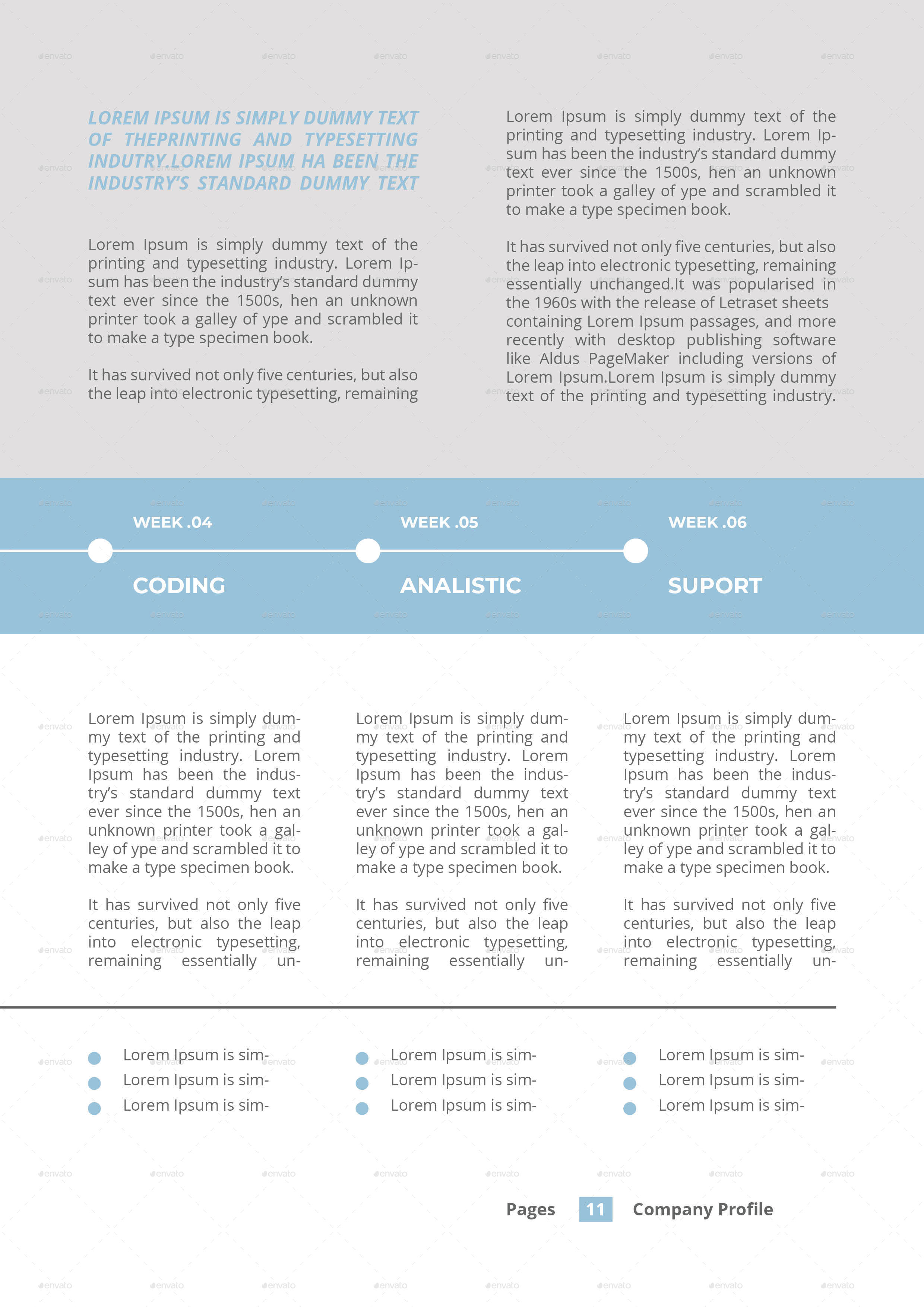 Company Profile Vol.3, Print Templates | GraphicRiver