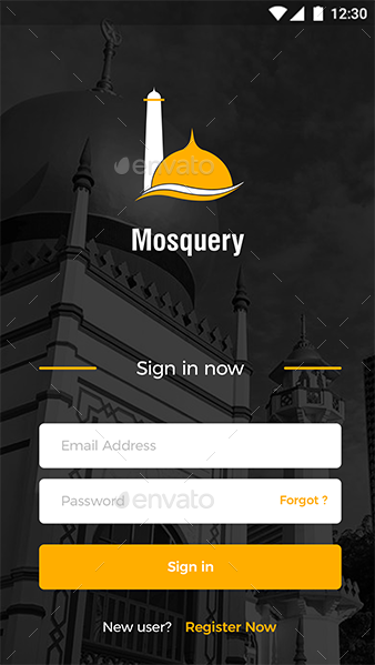Muslim Community App UI Kit| Prayer App UI Kit| Scholar App UI Kit ...