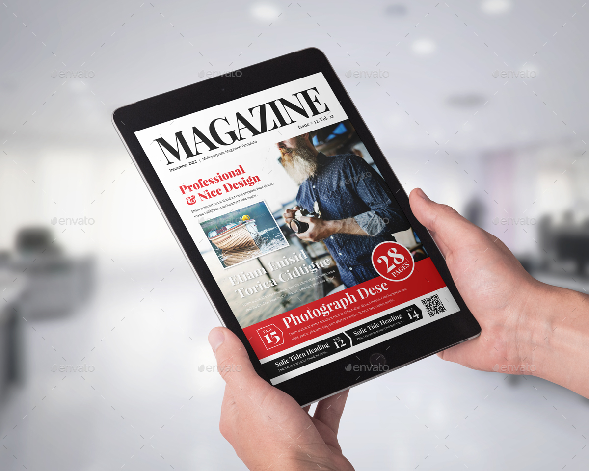 E-Magazine Design v1, ePublishing | GraphicRiver