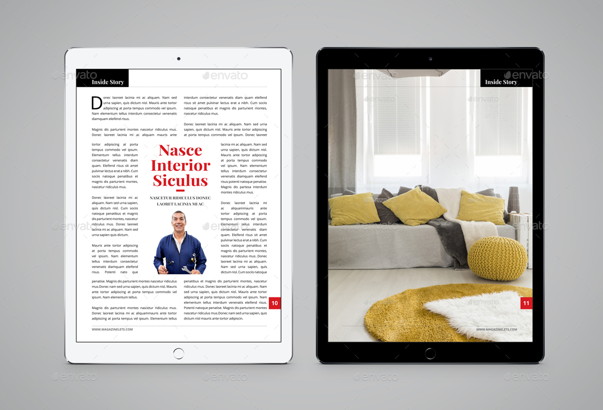 E-Magazine Design v1, ePublishing | GraphicRiver