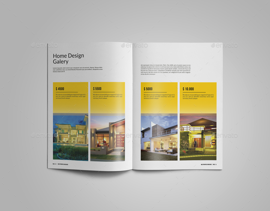 A5 Brochure / Catalogue Bundle Vol. 1, Print Templates | GraphicRiver