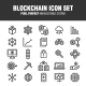 Blockchain Icon Set, Icons | GraphicRiver