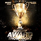 Award Show Flyer, Print Templates | GraphicRiver