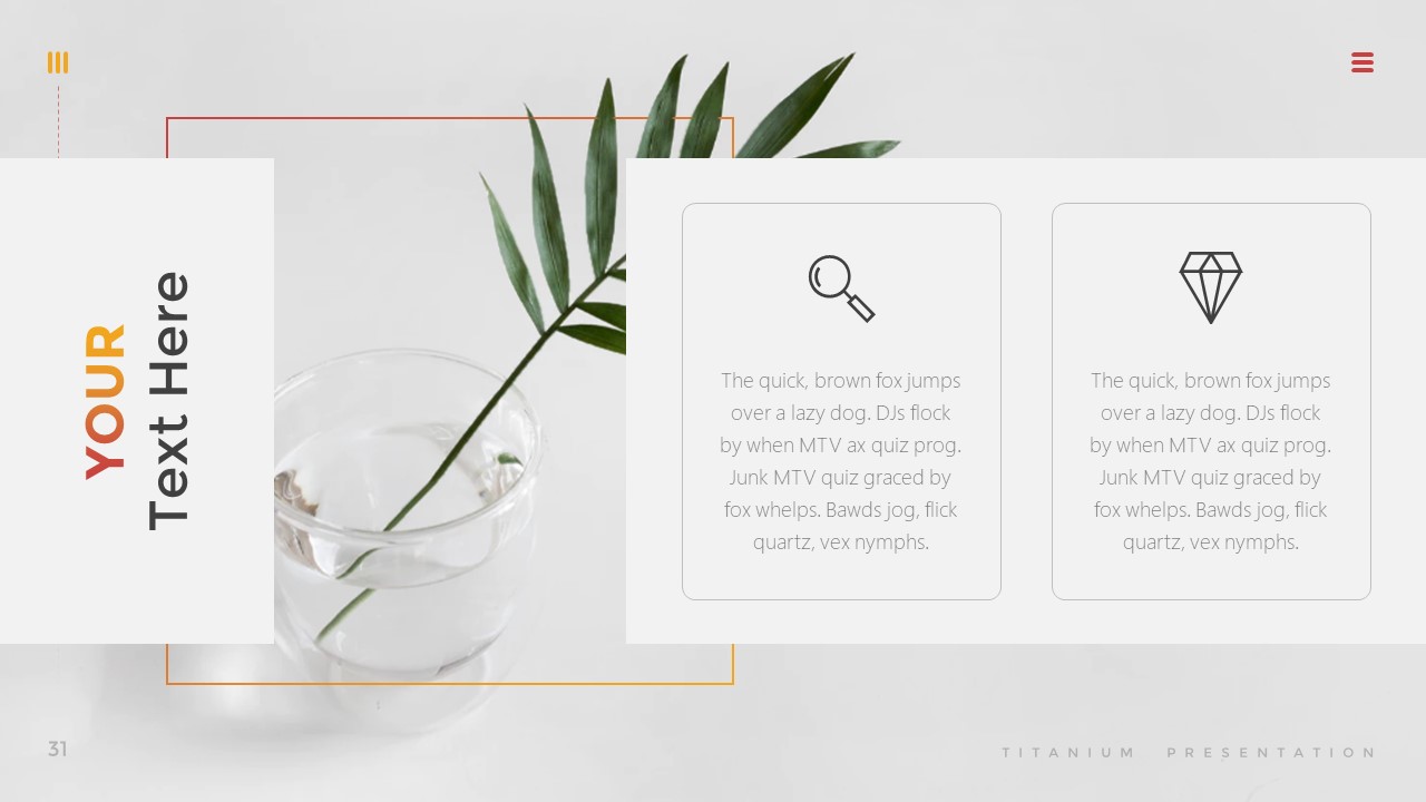 Titanium - Professional Powerpoint Template, Presentation Templates
