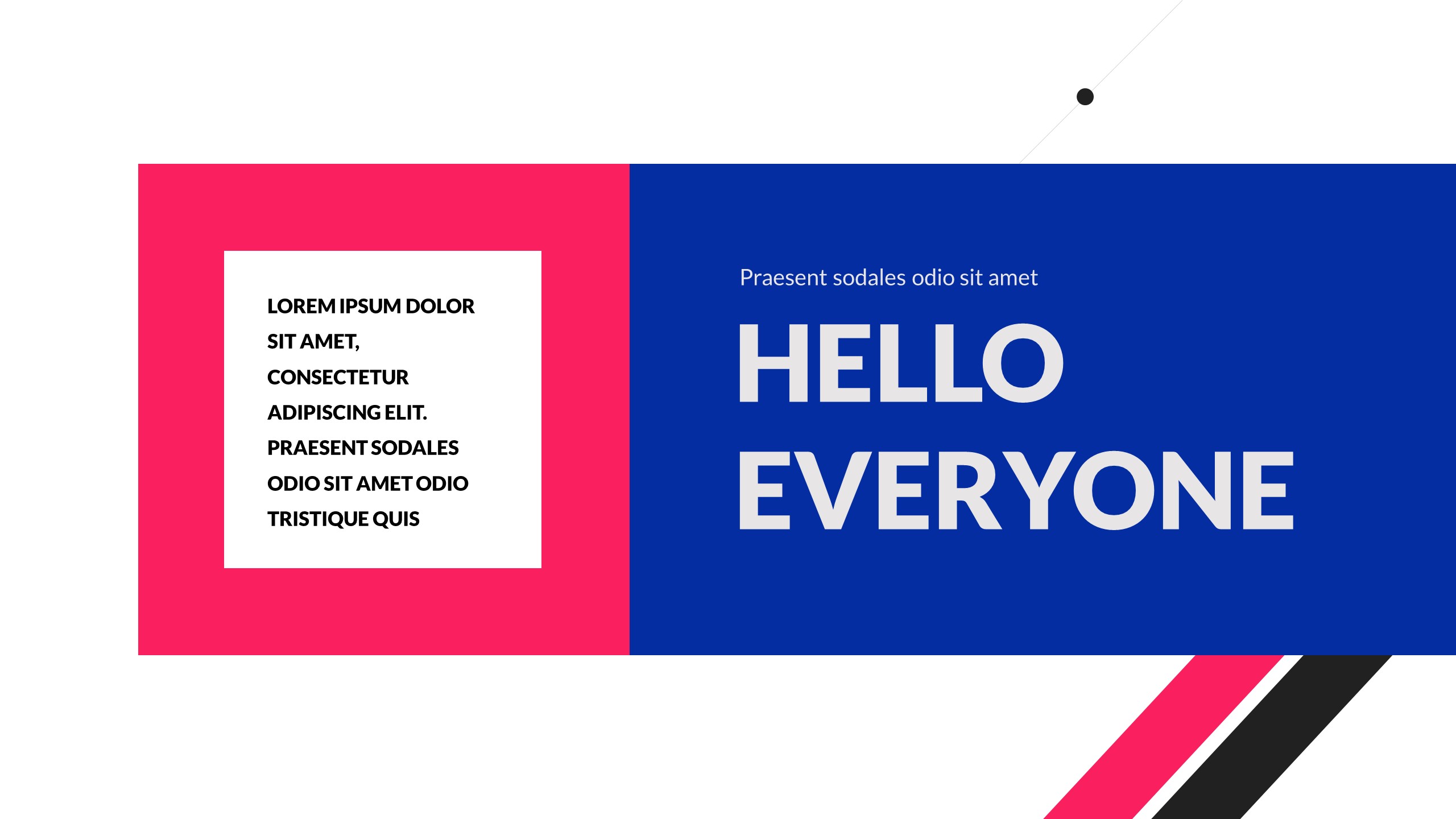 FDEA - Creative Keynote Presentation Template, Presentation Templates