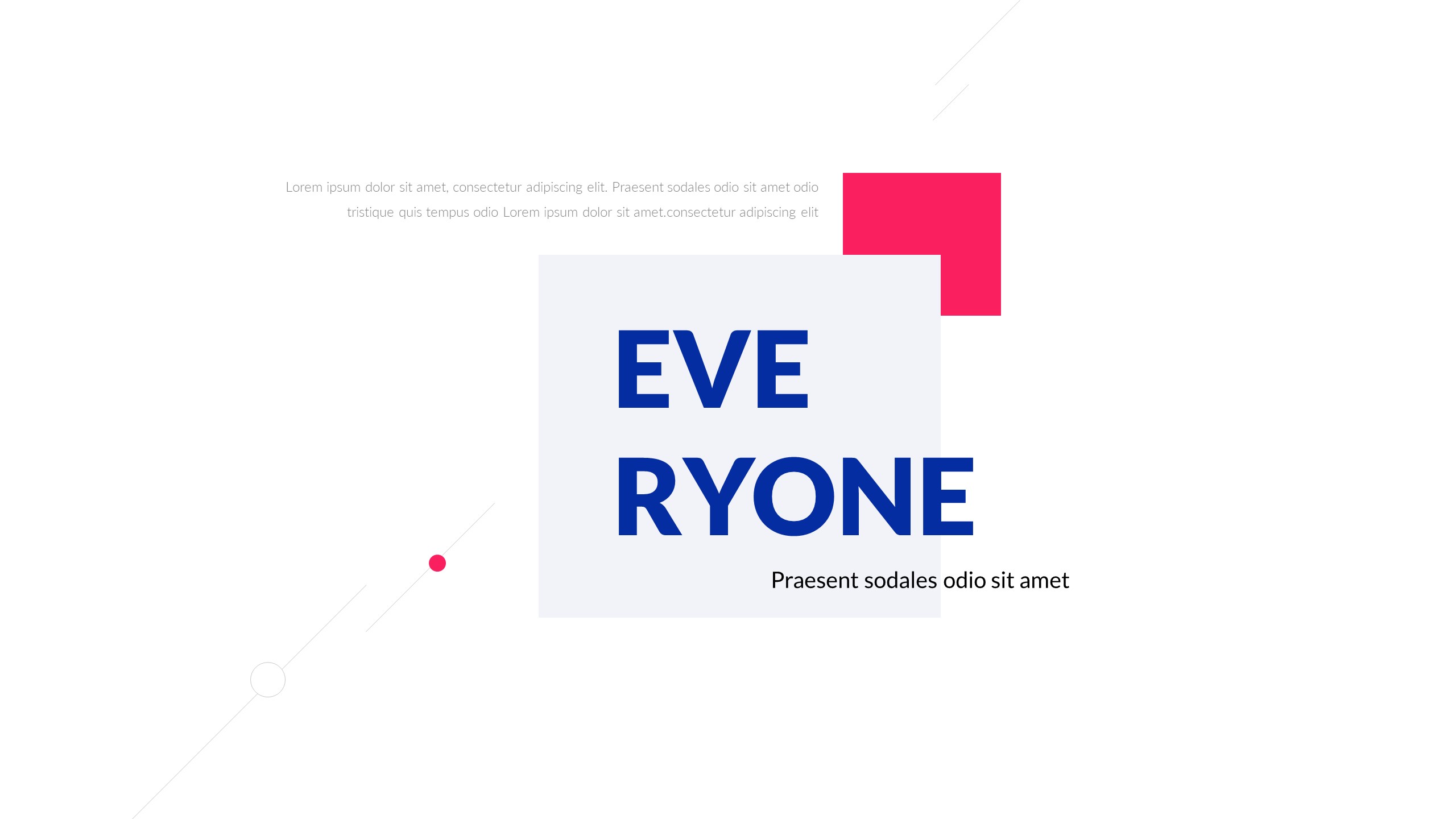 FDEA - Creative Keynote Presentation Template, Presentation Templates