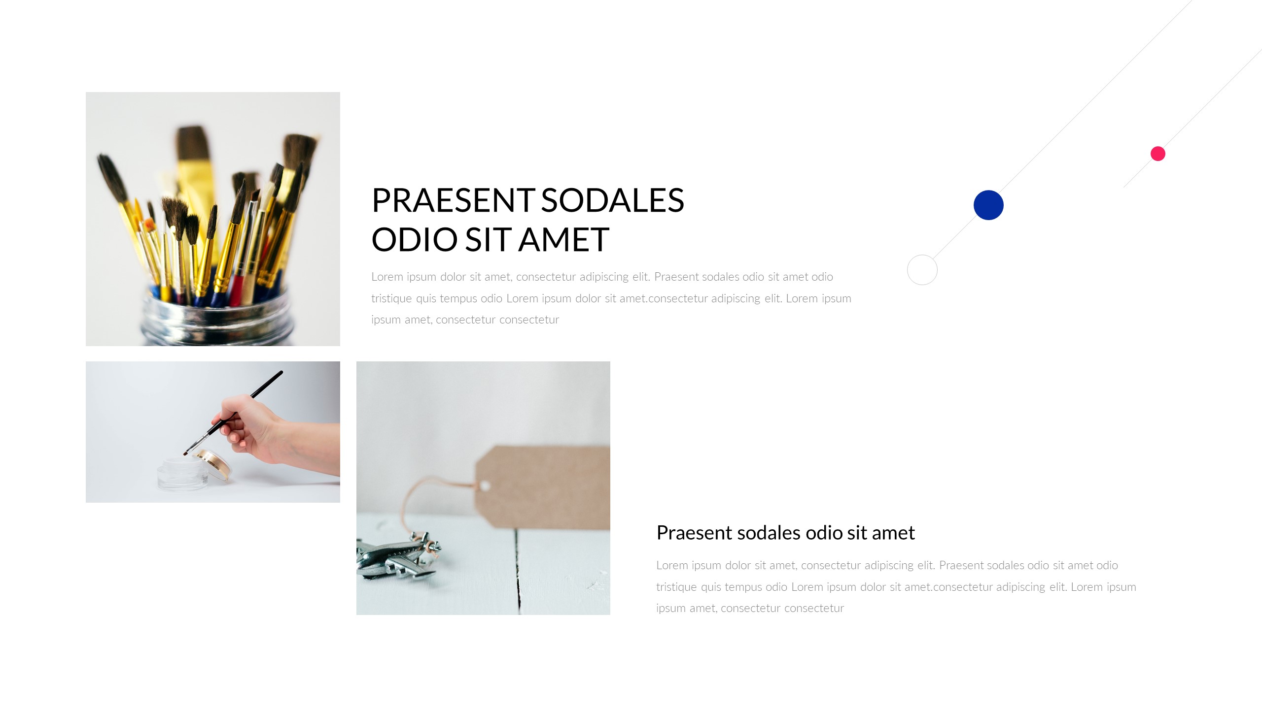 FDEA - Creative Keynote Presentation Template, Presentation Templates