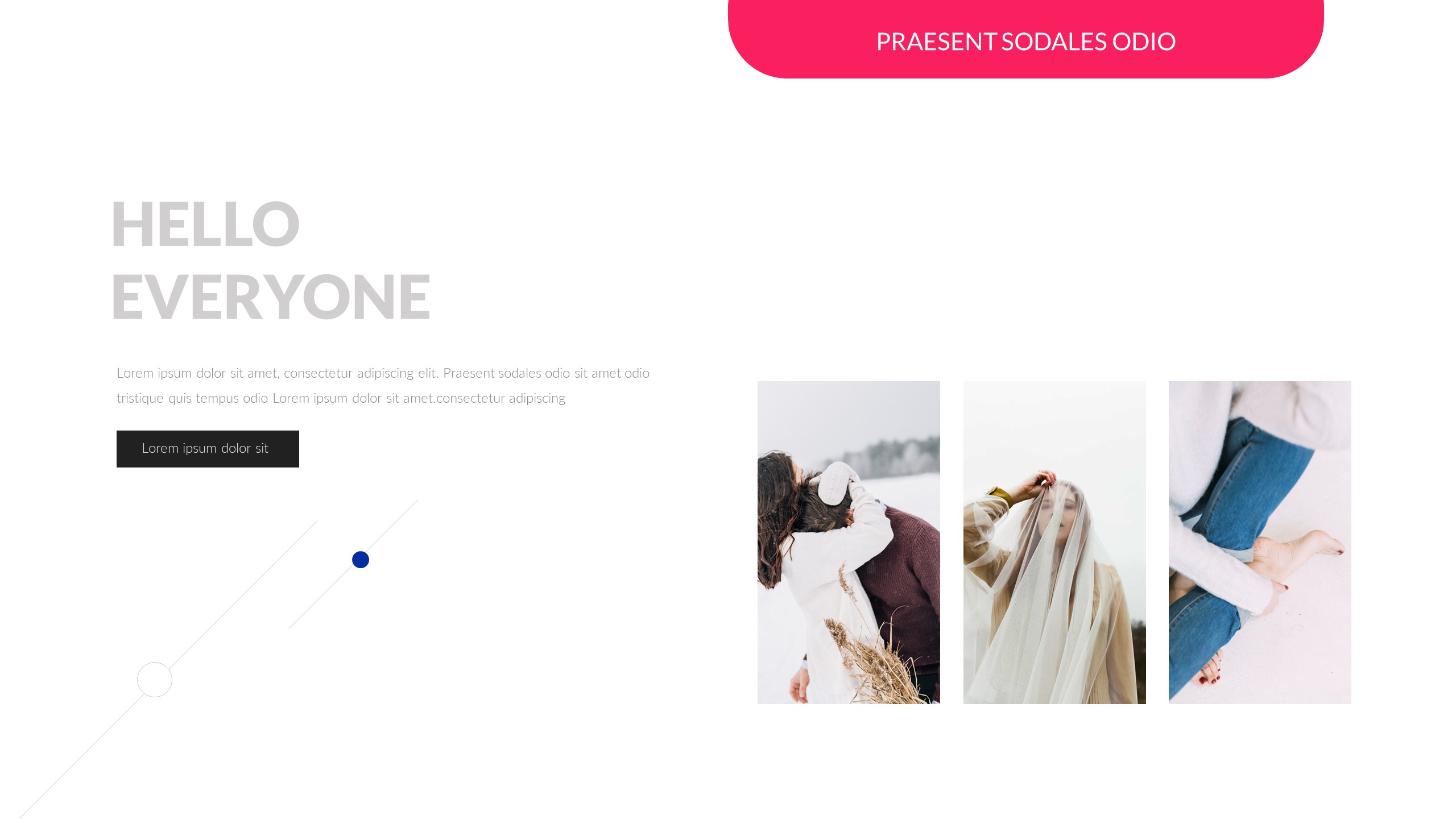 FDEA - Creative Keynote Presentation Template, Presentation Templates