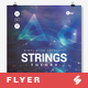 Strings Theory - Progressive Party Flyer / Poster Template A3, Print ...
