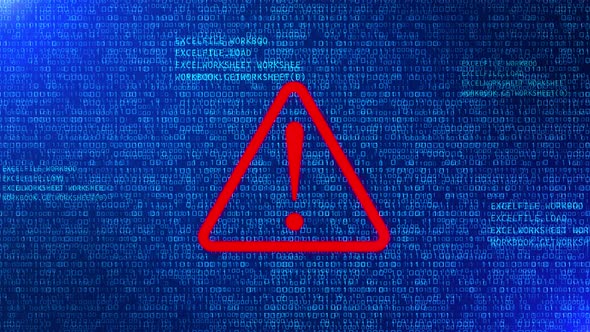 Warning error exclamation mark Failed Systems Computer Cyberpunk ...