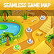 Seamless Desert Game Map, Game Assets | GraphicRiver