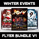 Winter Events Flyer Bundle V1 by lou606 | GraphicRiver